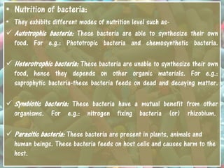 Ultrastructure and characterstic features of bacteria. | PDF