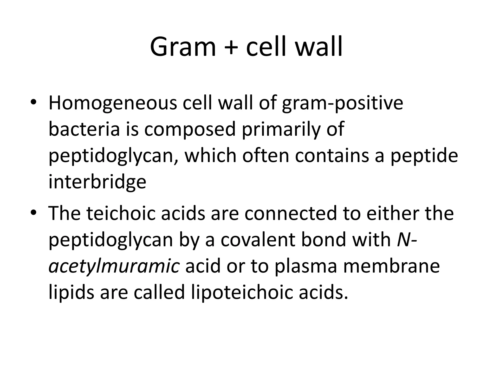Ultra structure of a bacterial cell | PPTX