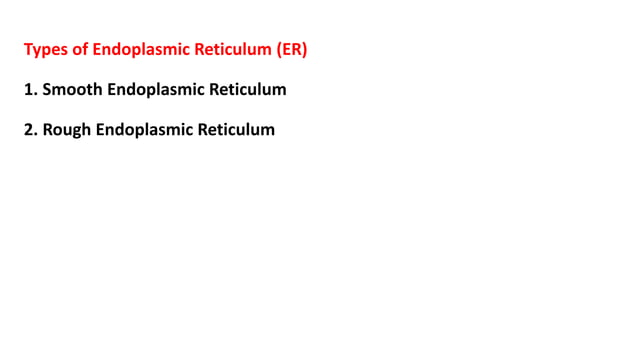 Ultrastructure of Endoplasmic reticulum and functions.pptx