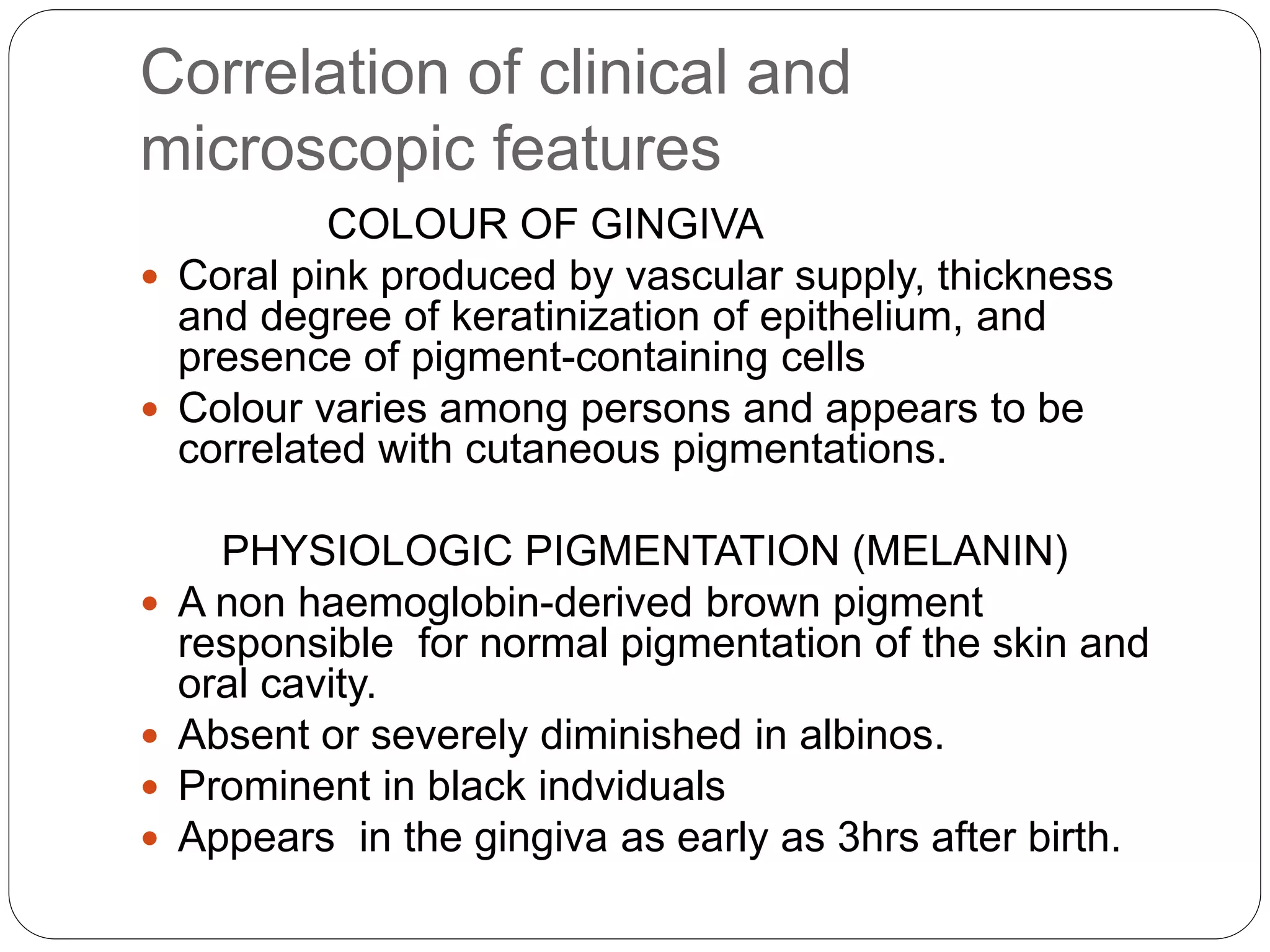 Ultrastructure of gingiva | PPTX | Dental Health | Diseases and Conditions