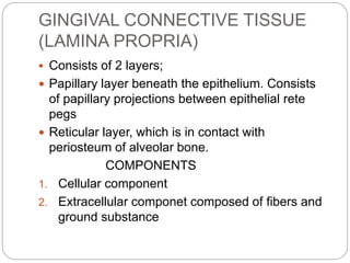 Ultrastructure of gingiva | PPTX
