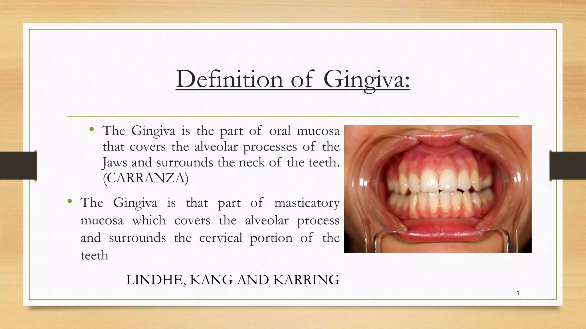 Ultrastructure of gingival epithelium in health and disease | PPTX