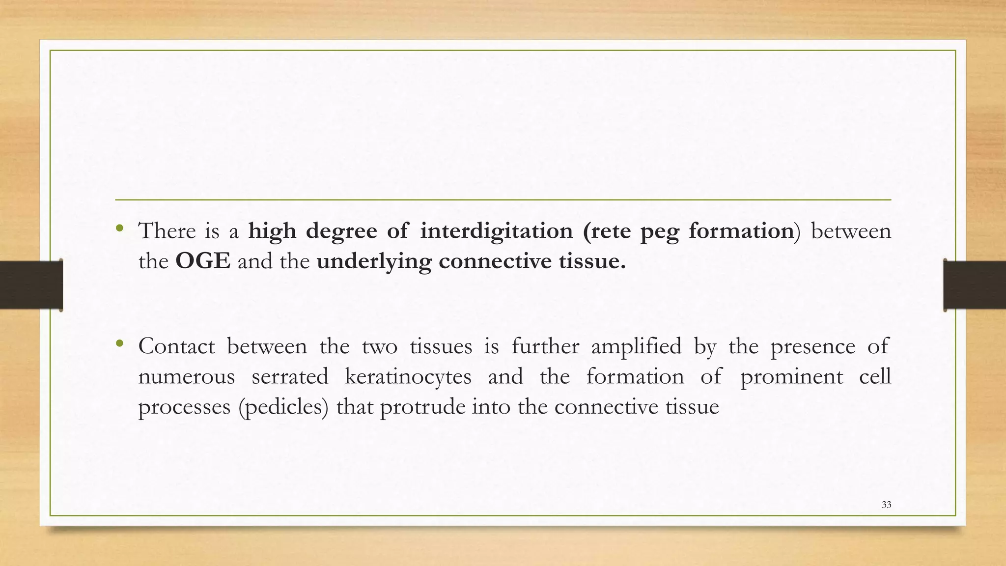 Ultrastructure of gingival epithelium in health and disease | PPTX