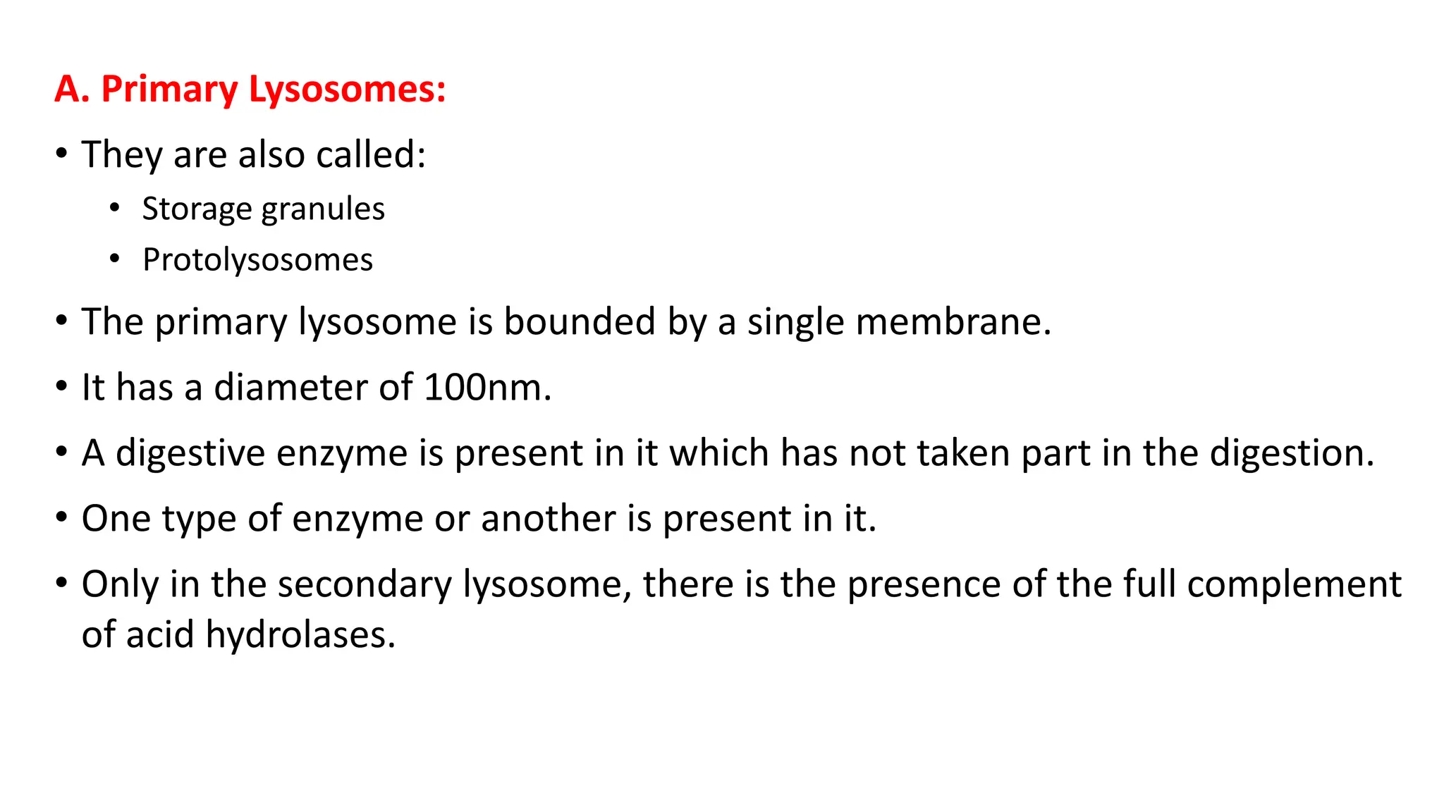 Ultrastructure of Lysosomes and its functions | PPTX