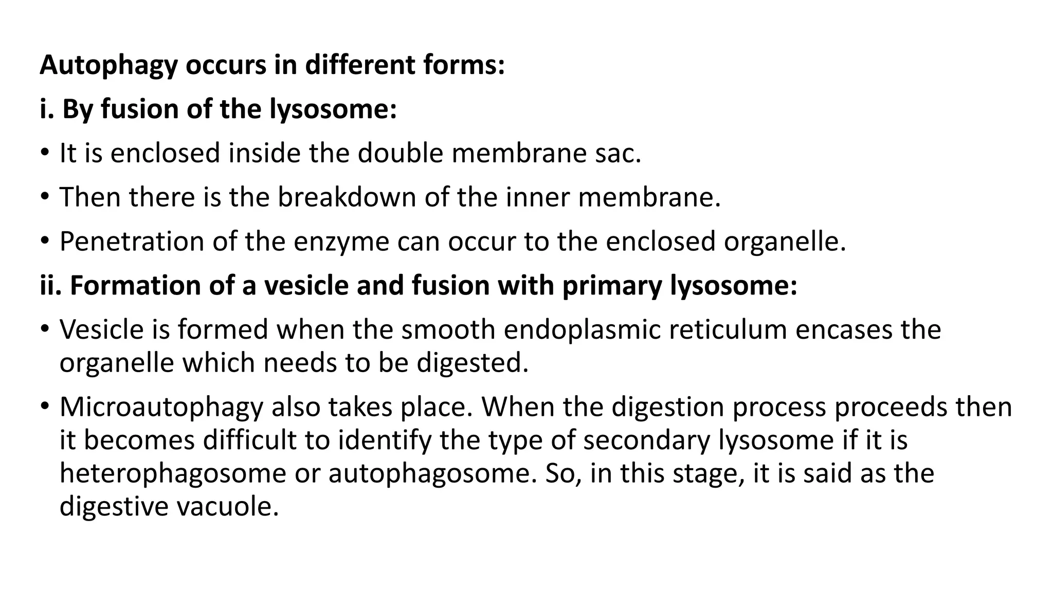 Ultrastructure of Lysosomes and its functions | PPTX