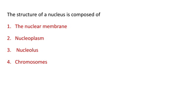 Ultrastructure of Nucleus and functions | PPTX