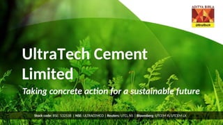 ultratech esg PRESENATION ESG presentation.pptx