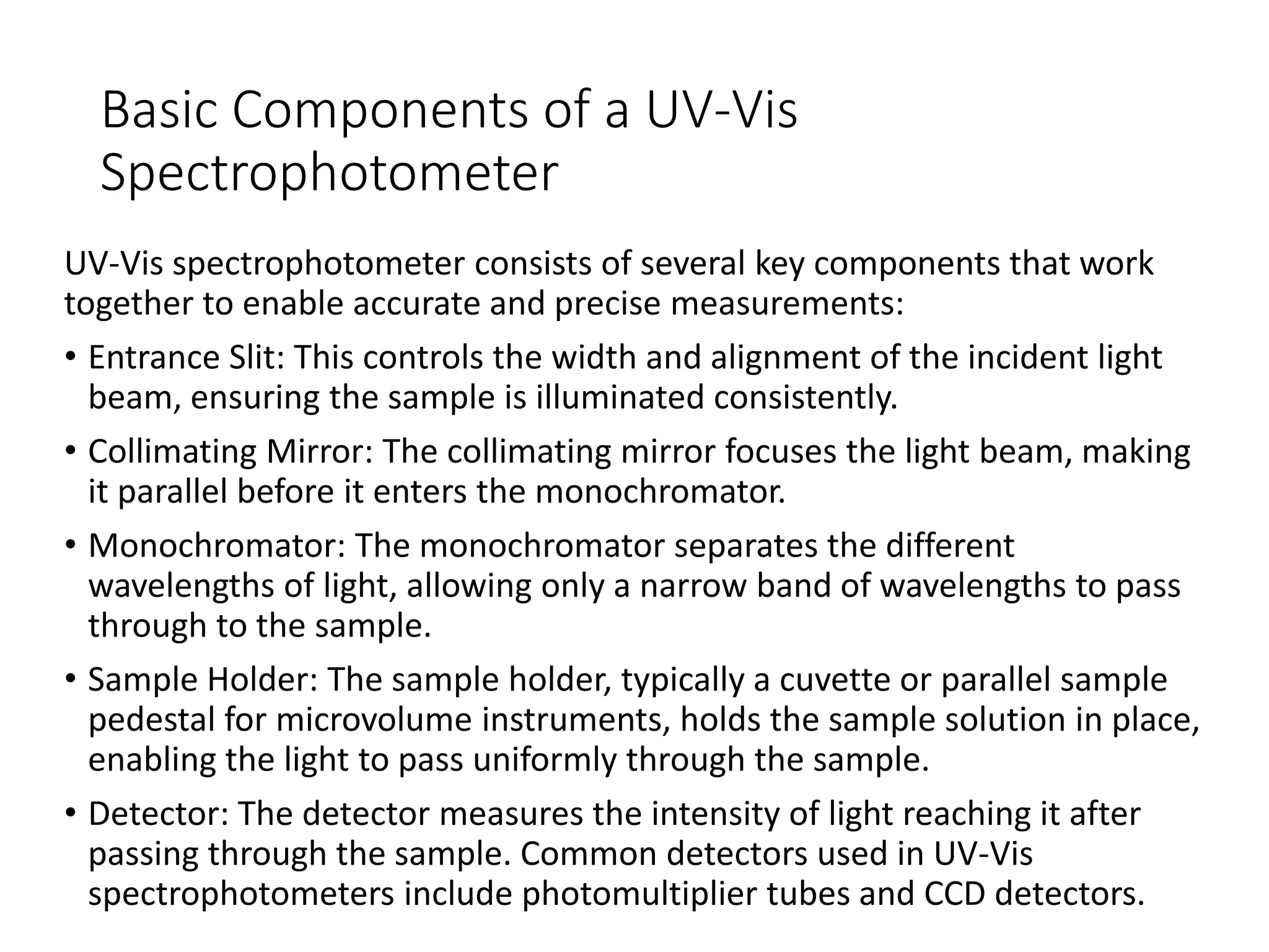 Ultraviolet-visible spectroscopy slide.pptx
