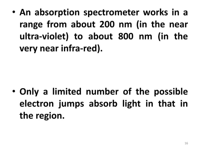 Ultraviolet and Visible Absorption Spectrophotometry note students 2021 ...