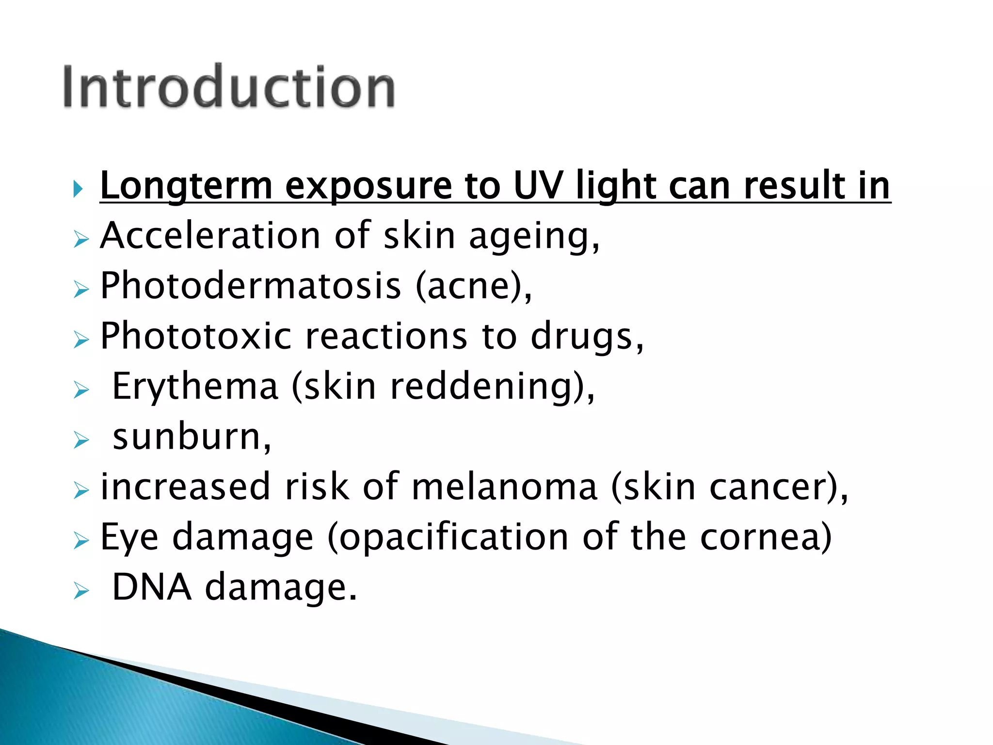 Ultraviolet protection finishes | PPTX