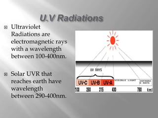 Ultra violet protection of textiles | PPTX