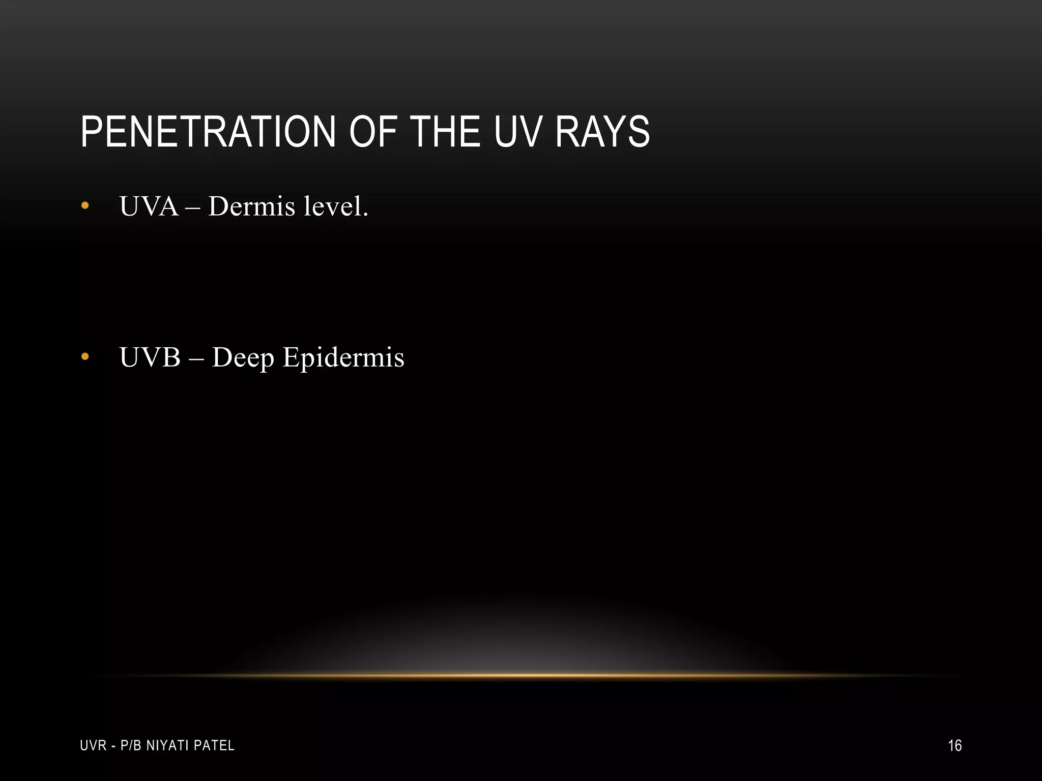Ultra violet radiation physiotherapy | PDF