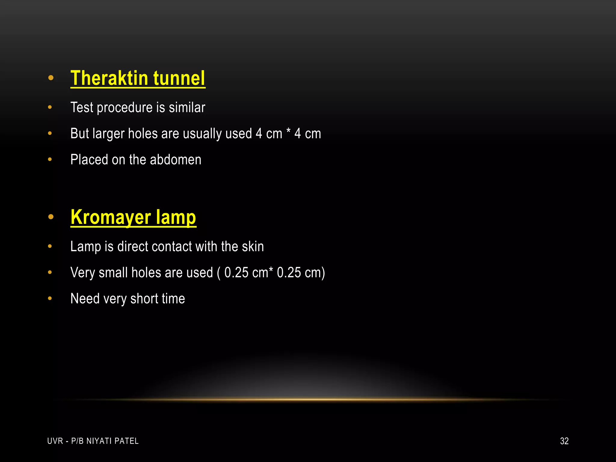 Ultra violet radiation physiotherapy | PDF