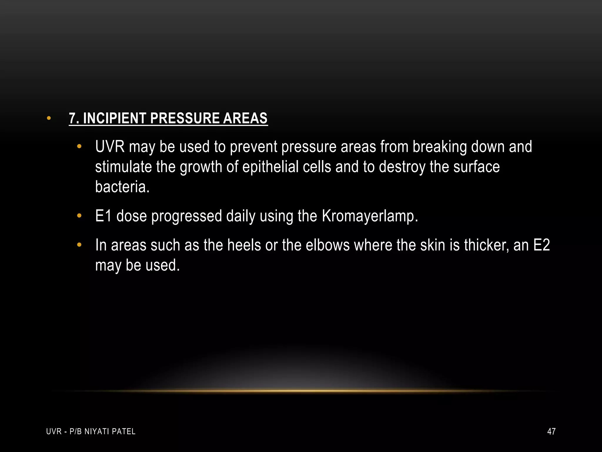 Ultra violet radiation physiotherapy | PDF