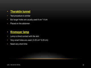 Ultra violet radiation physiotherapy | PDF