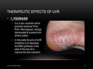 Ultra violet radiation physiotherapy | PDF