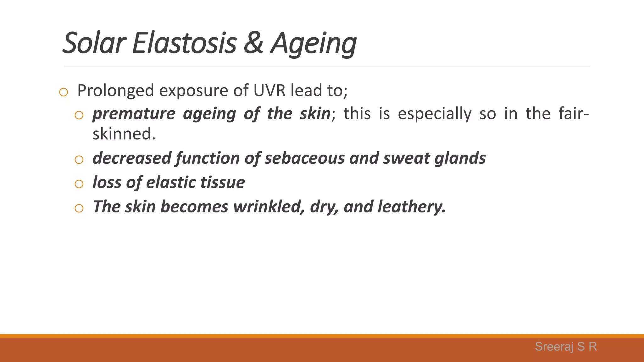 Ultraviolet radiation in Physiotherapy | PPT