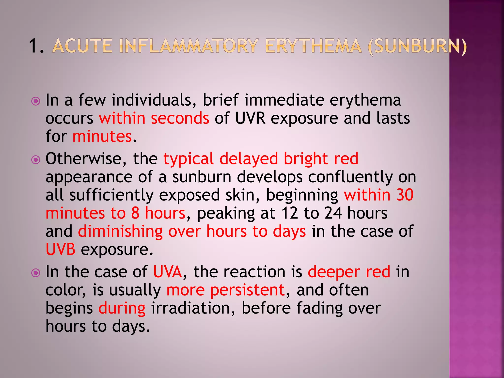 Ultraviolet Radiation (UVR) | PPTX
