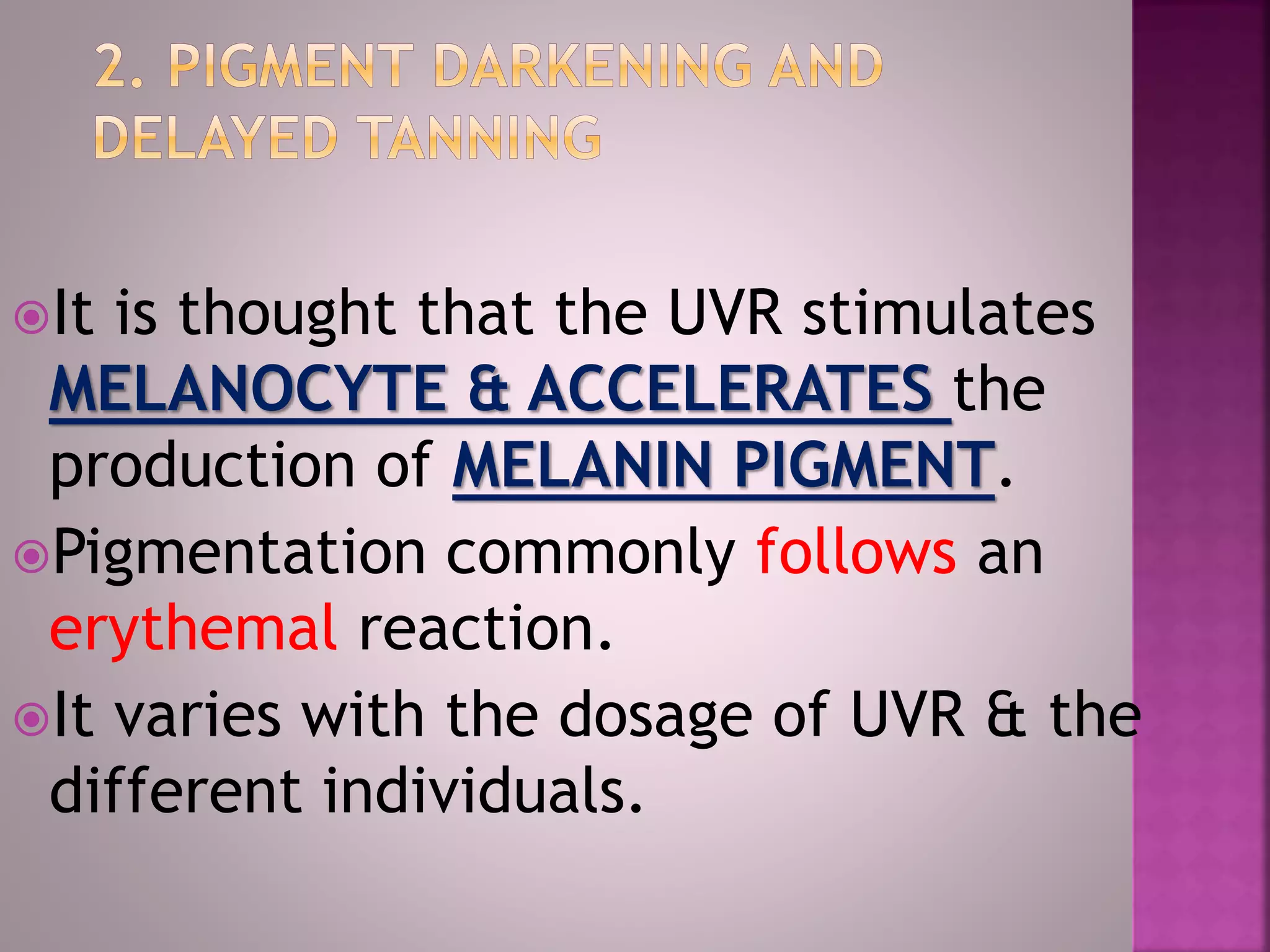 Ultraviolet Radiation (UVR) | PPTX