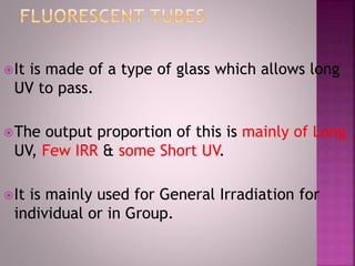 Ultraviolet Radiation (UVR) | PPTX