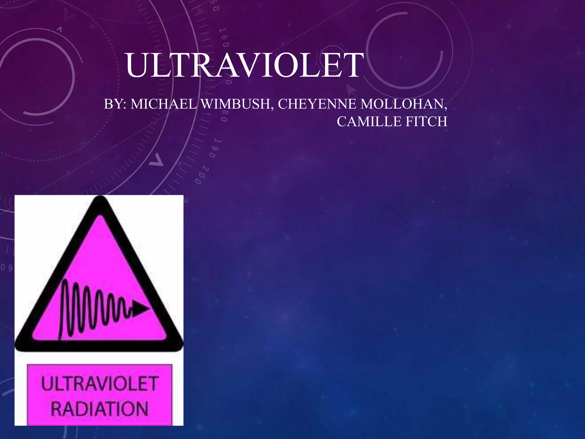 Ultraviolet science done 2 | PPTX