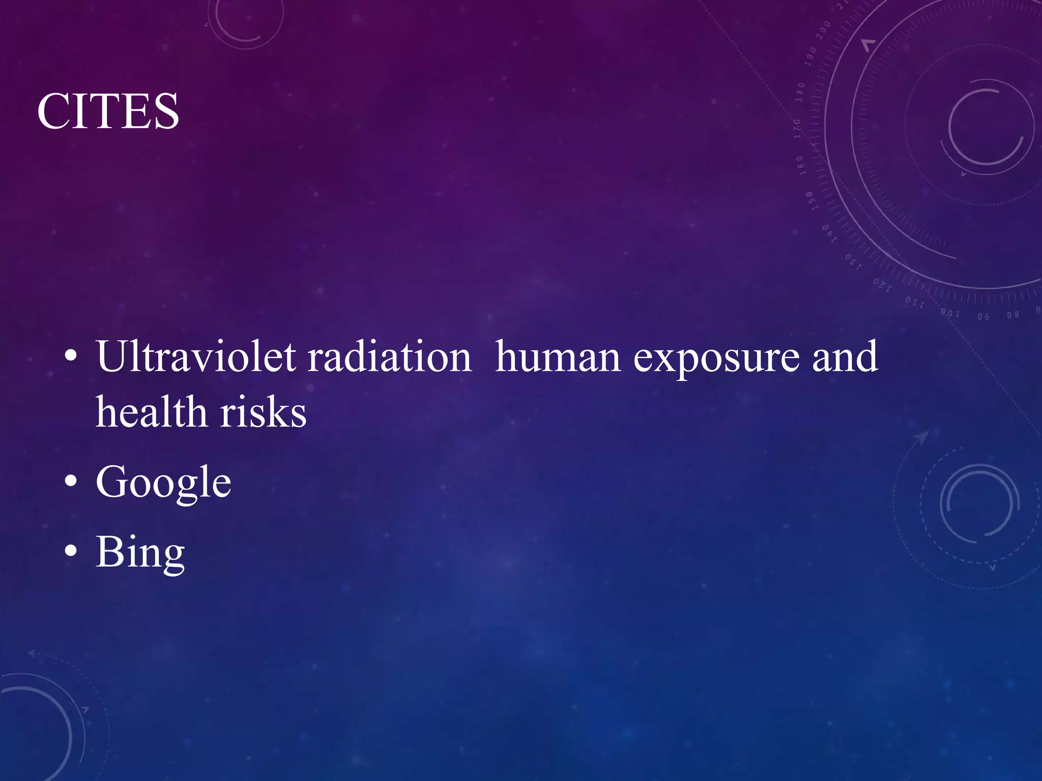 Ultraviolet science done 2 | PPTX