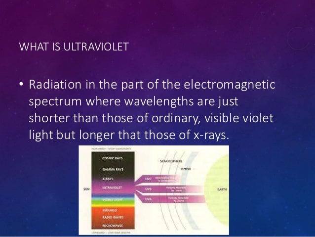 Ultraviolet science done 2