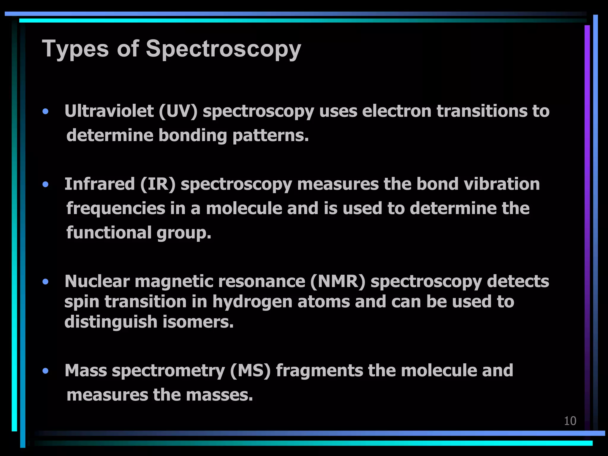 Ultra violet spectroscopy | PPT