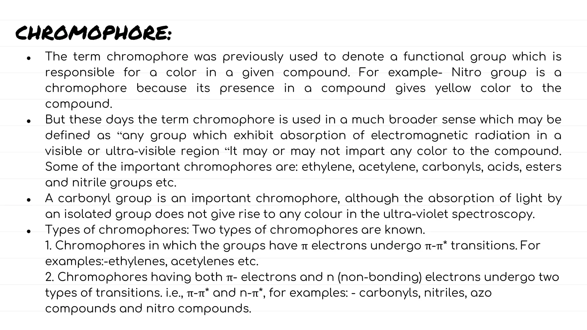 Ultraviolet spectroscopy unit 1 7thsem b.pharm pci syllabus. | PPTX