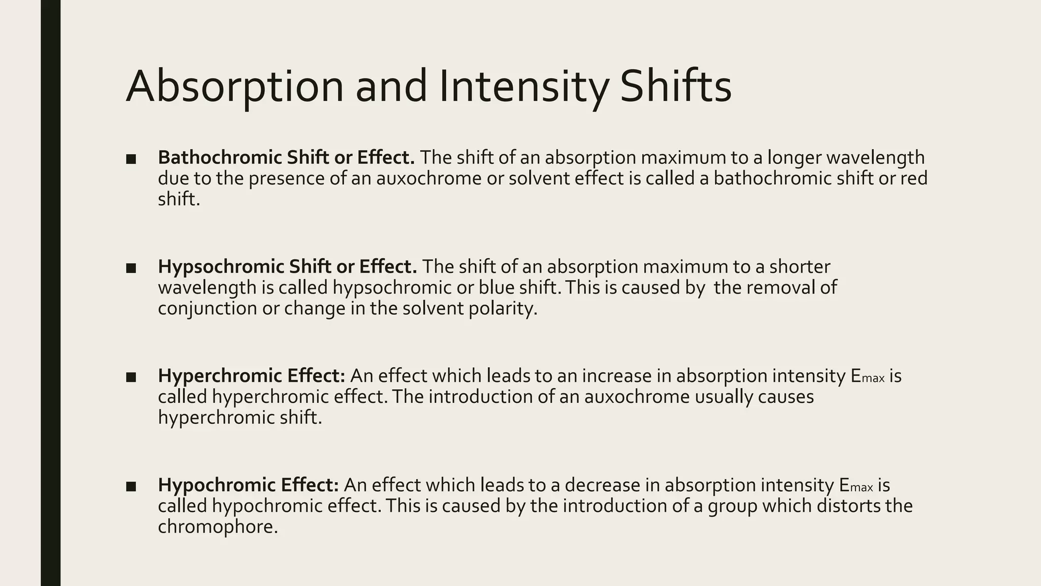 Ultraviolet (uv) and visible spectroscopy ppt | PPTX