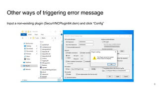 UltraVNC DSMPlugin LPE Vulnerability.pdf