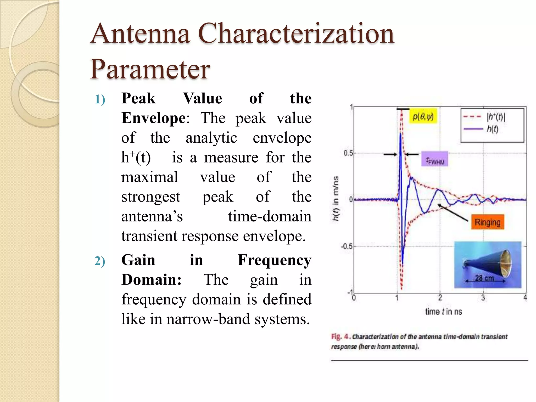 Ultra wide band antenna | PPTX
