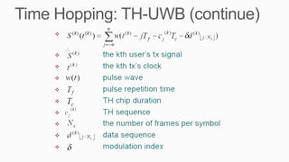 Ultra Wide Band (UWB) | PPTX