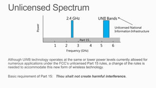 Ultra Wide Band (UWB) | PPTX