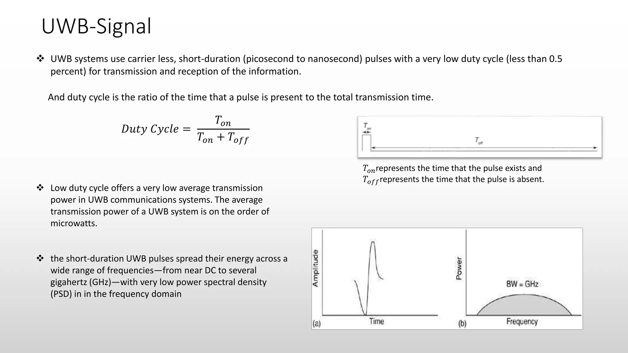 Ultra wideband technology (UWB) | PPTX