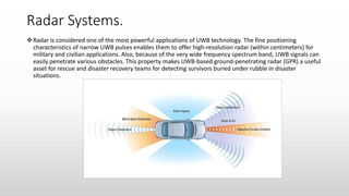 Ultra wideband technology (UWB) | PPTX