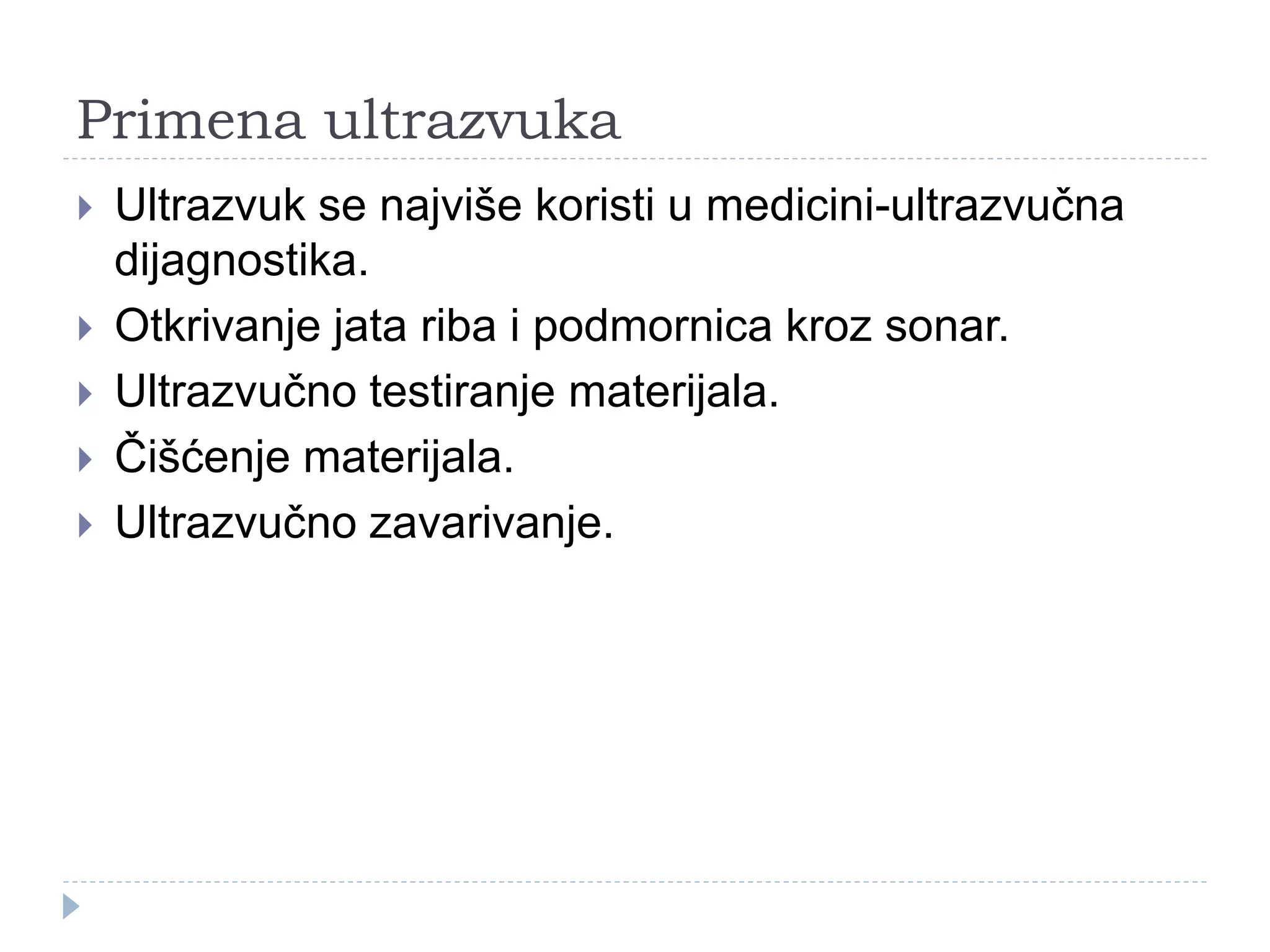 Ultrazvuk | PPTX