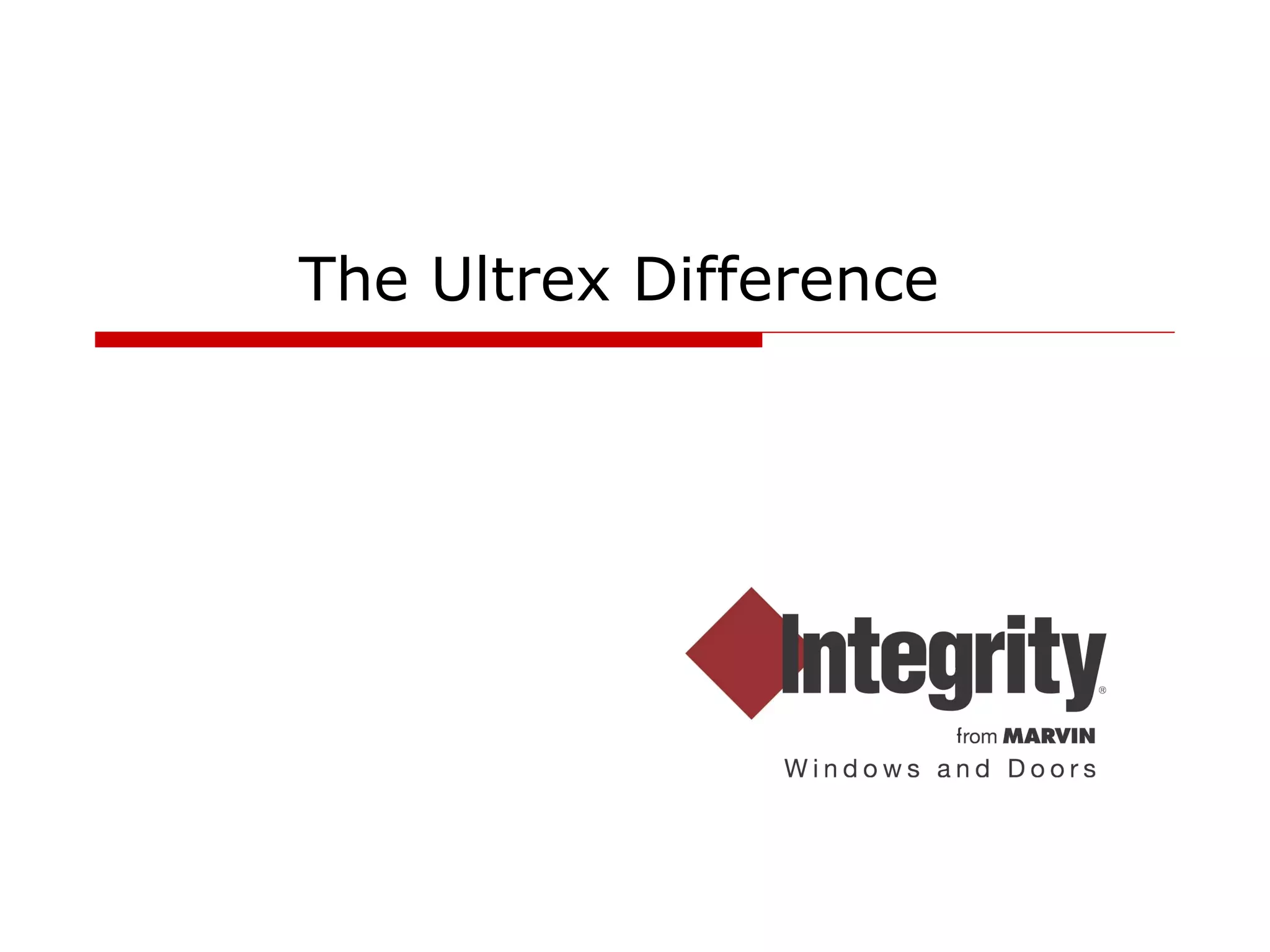 Ultrex Presentation Cd | PPT