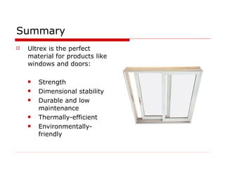 Ultrex Presentation Cd | PPT