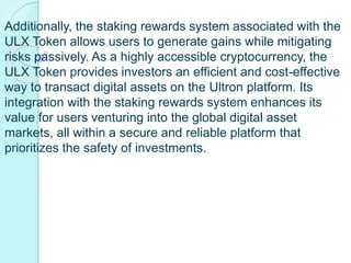 Ultron Foundation | PPTX