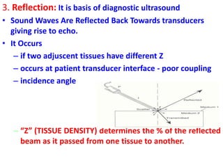 Ultrsonography Principle and application | PPTX