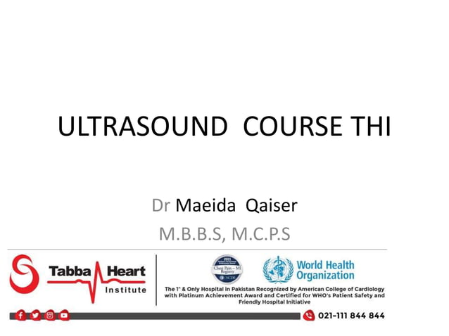 Ultrasound basics | PPT