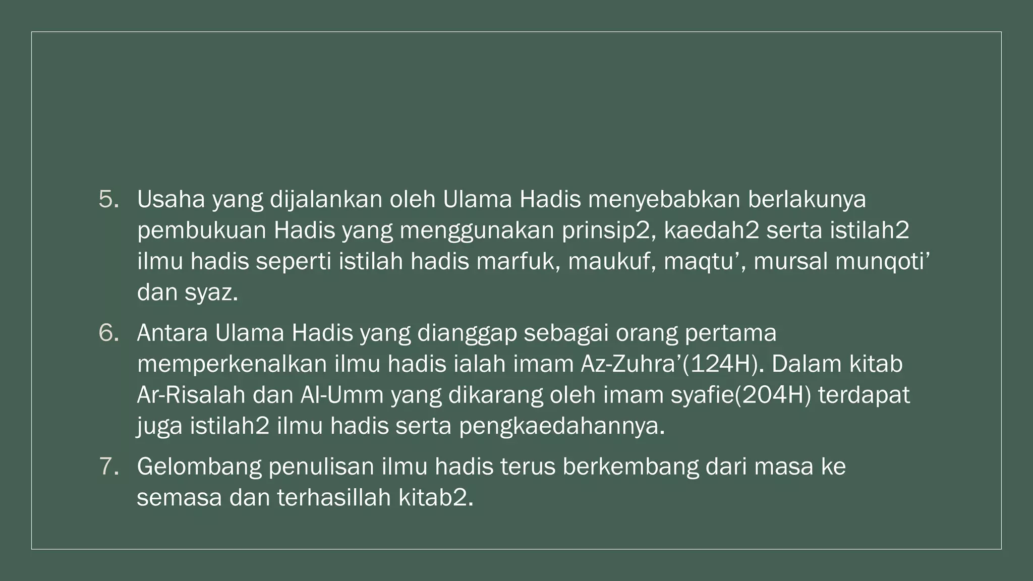 Ulum hadis - Pengenalan | PDF