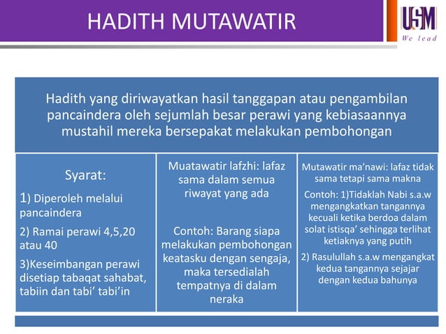 Ulum hadith | PPTX
