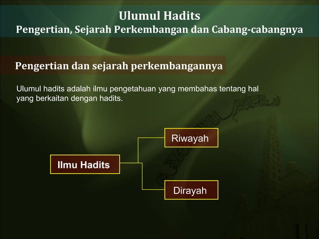 Ulumul hadits | PPT