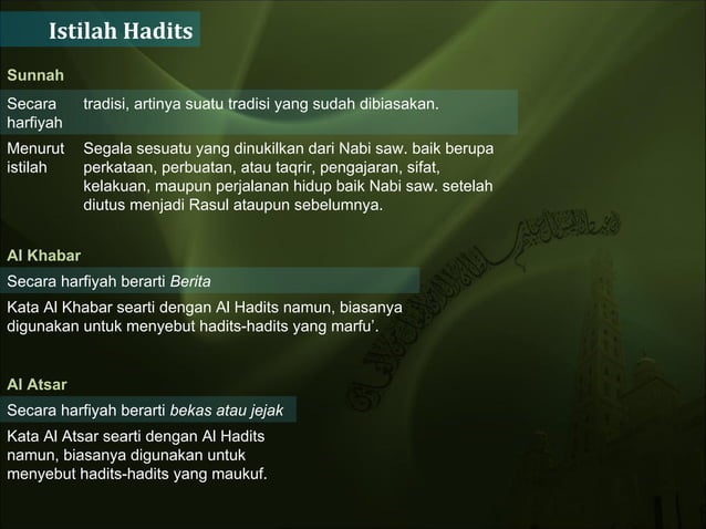 Ulumul hadits | PPT