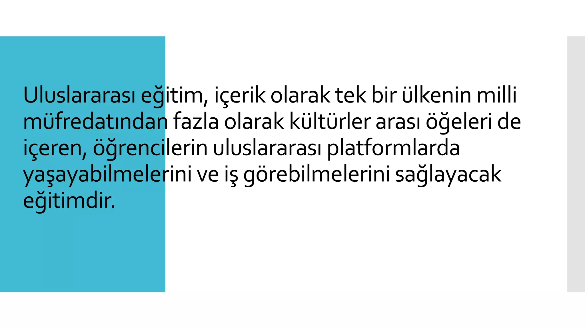 Uluslararasilasma ve akreditasyon | PPTX