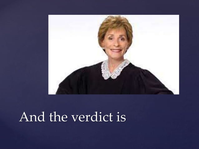 Judge judy spring 2015 | PPT