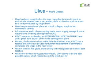 Ulwe navi mumbai report 21257-22206-8979 | PDF