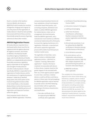 Ul wp final_medical device approvals in brazil_v6 | PDF
